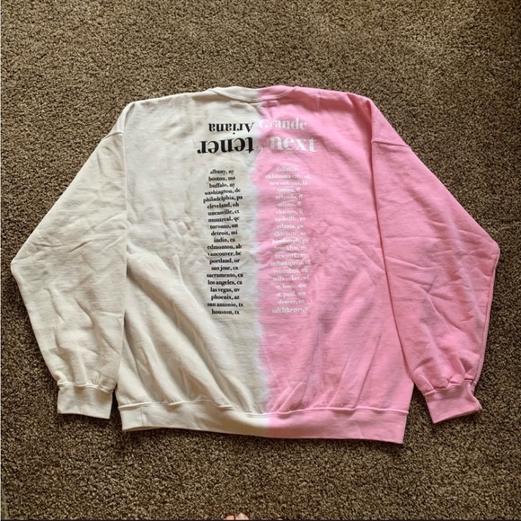 Ariana Grande | Sweaters | New Ariana Grande Sweetener World Tour Split ...